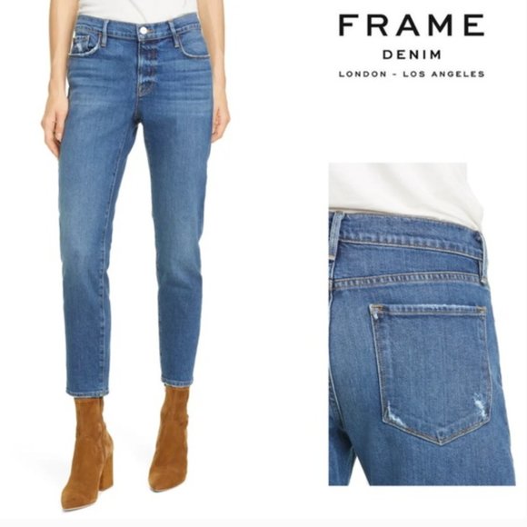 Frame Denim | Jeans | Nwt Frame Le Garcon Ankle Slim Boyfriend Jeans 28 ...